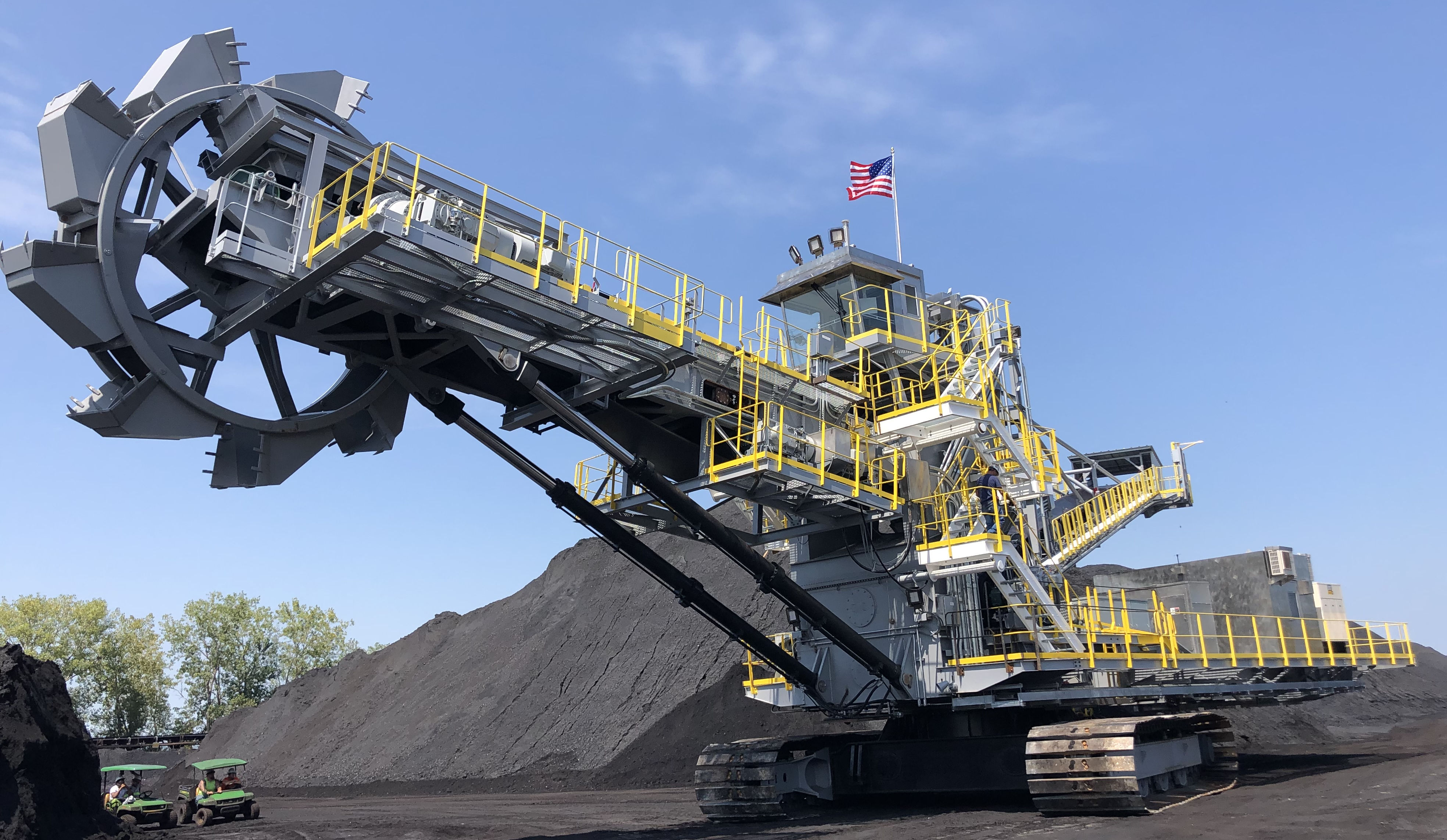 Mobile Stacker Reclaimer | NEMETSCHEK