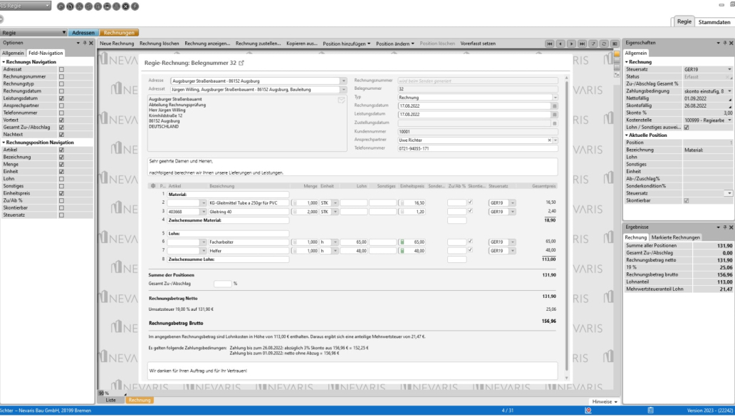 NEVARIS BUILD 2023 VORGESTELLT