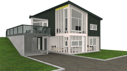 Allplan rendering - gaswcartoon